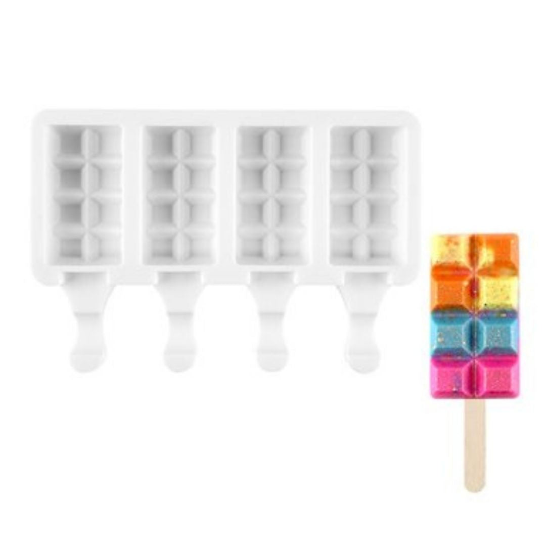 Mini Break Away Silicone Cakesicle Mold – Sugarcrate Baking Supplies